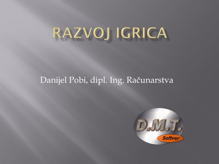 PPT - Razvoj igrica PowerPoint Presentation, free download - ID:3528049