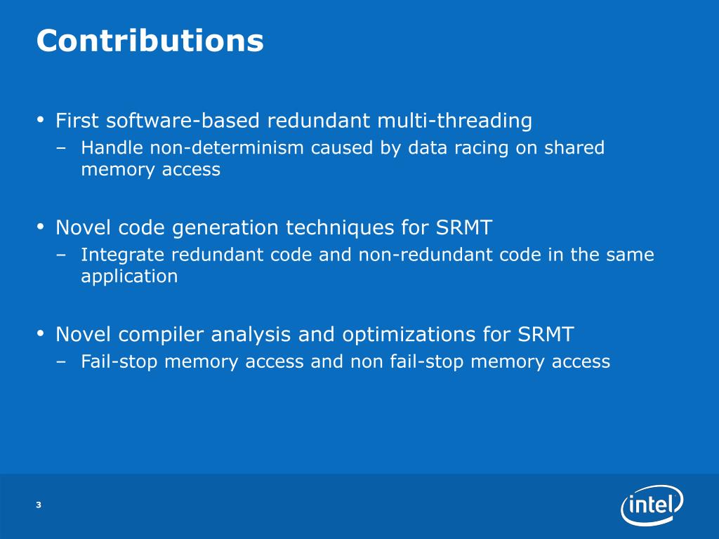 Ppt Compiler Managed Redundant Multi Threading For Transient Fault Detection Powerpoint 6205
