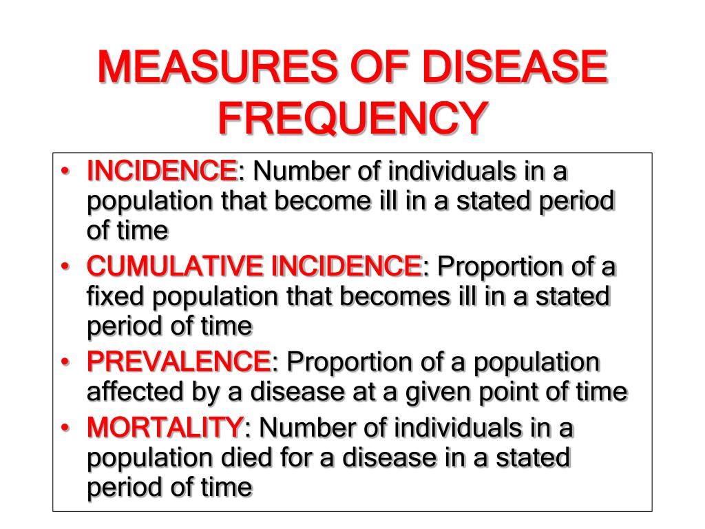 PPT - Population Surveys Scopes , Prevalence , Incidence , Health ...