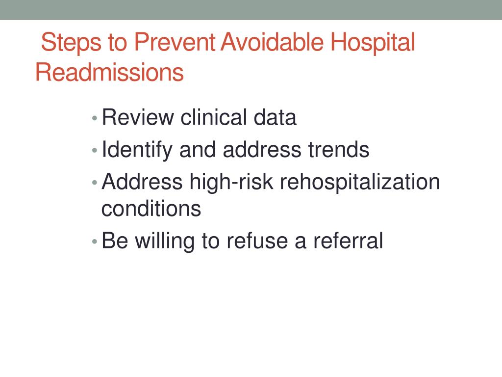 PPT - How Hospital Readmissions Impact Skilled Nursing Facilities (HRRP ...