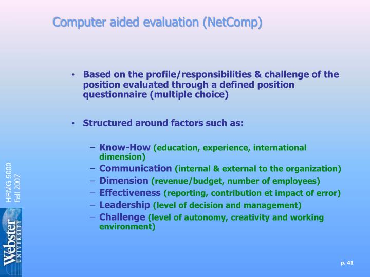 PPT - Compensation Management Main Principles PowerPoint Presentation ...