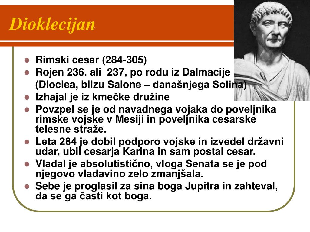 PPT - Split v času Rimljanov PowerPoint Presentation, free download ...