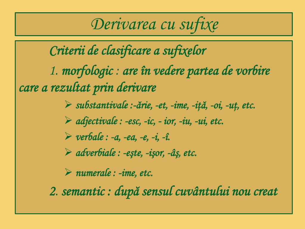 PPT - Mijloace şi procedee de î mbog ăţ ire a vocabularului Lecţie ...