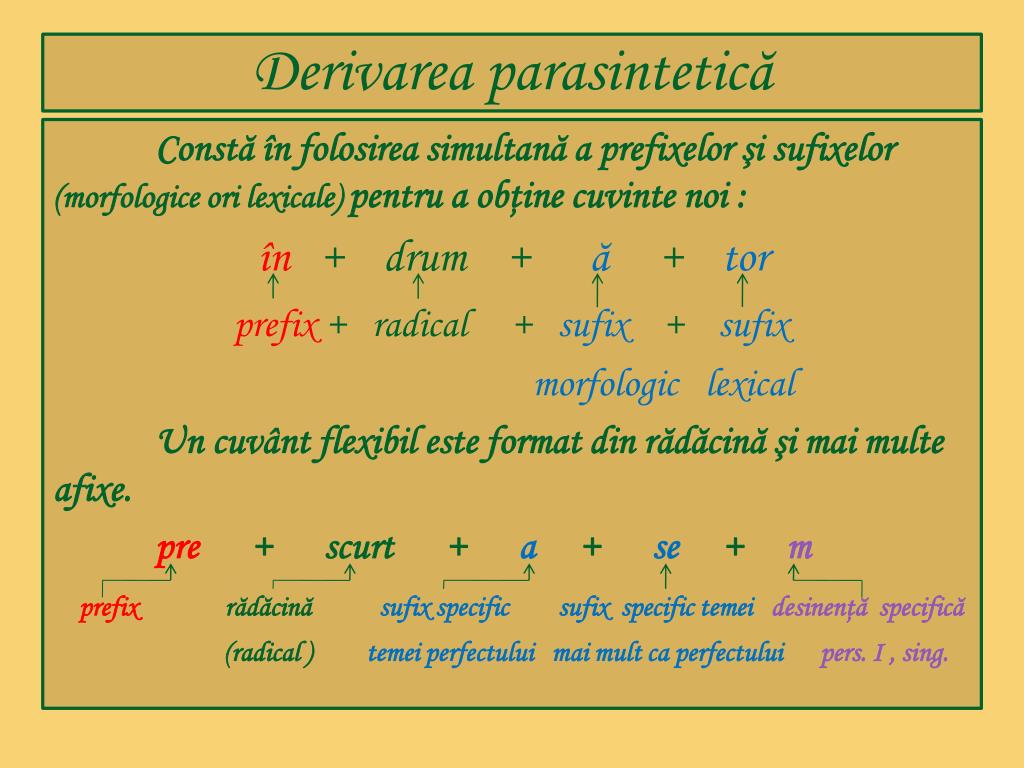 PPT - Mijloace şi procedee de î mbog ăţ ire a vocabularului Lecţie ...