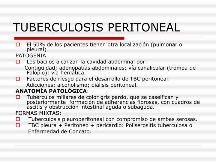 PPT - TUBERCULOSIS EXTRAPULMONAR PowerPoint Presentation - ID:3529624