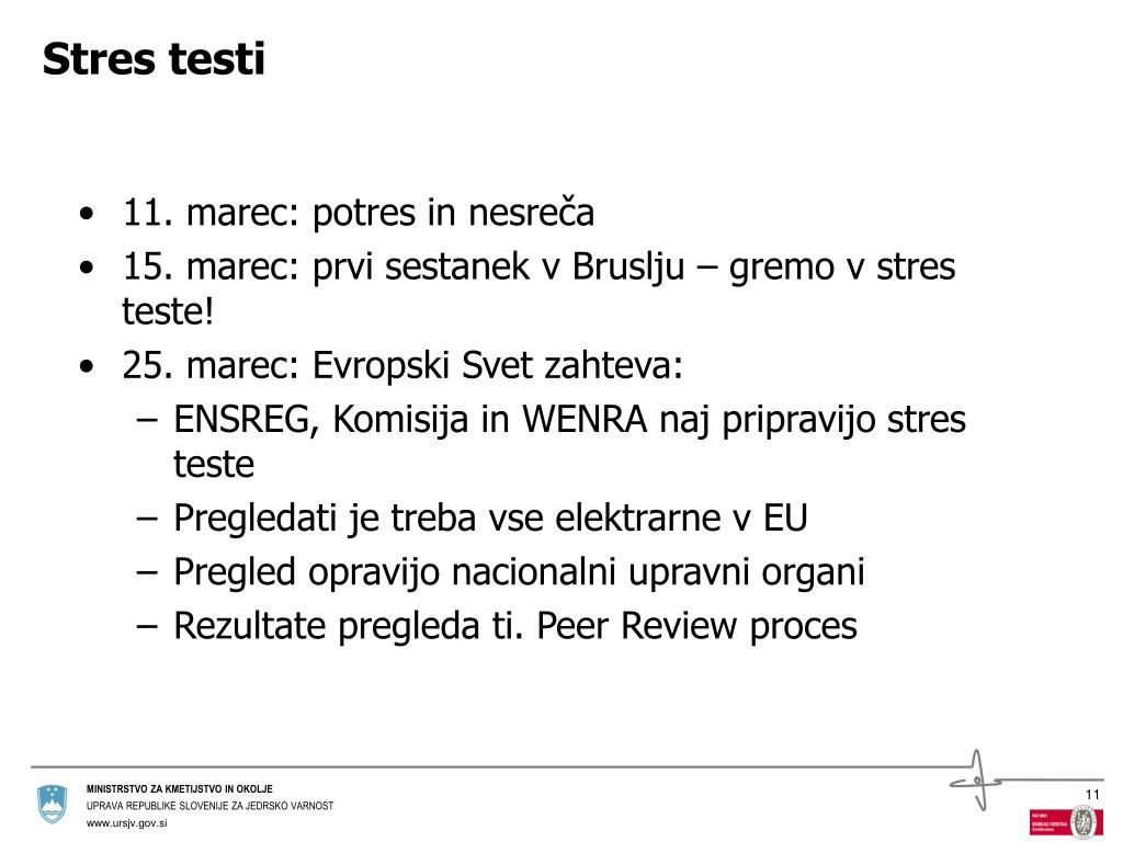 PPT - Evropski stresni testi nukleark po Fukušimi PowerPoint ...