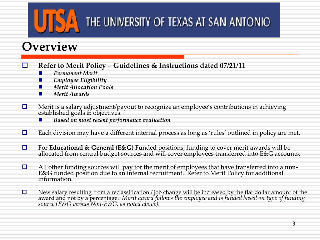 PPT - MERIT PROCESS Area Lead Presentation September 23, 2011 ...