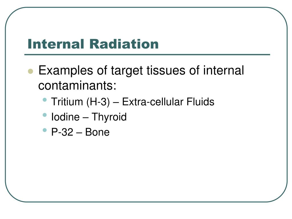 PPT - Chapter III: University of Florida Radiation Short Course Lesley ...