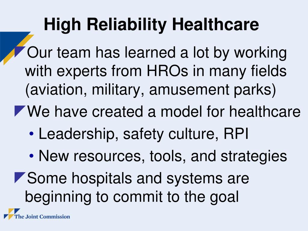 PPT - Transforming Healthcare to Achieve High Reliability PowerPoint ... PPT - Transforming Healthcare to Achieve High Reliability PowerPoint ...