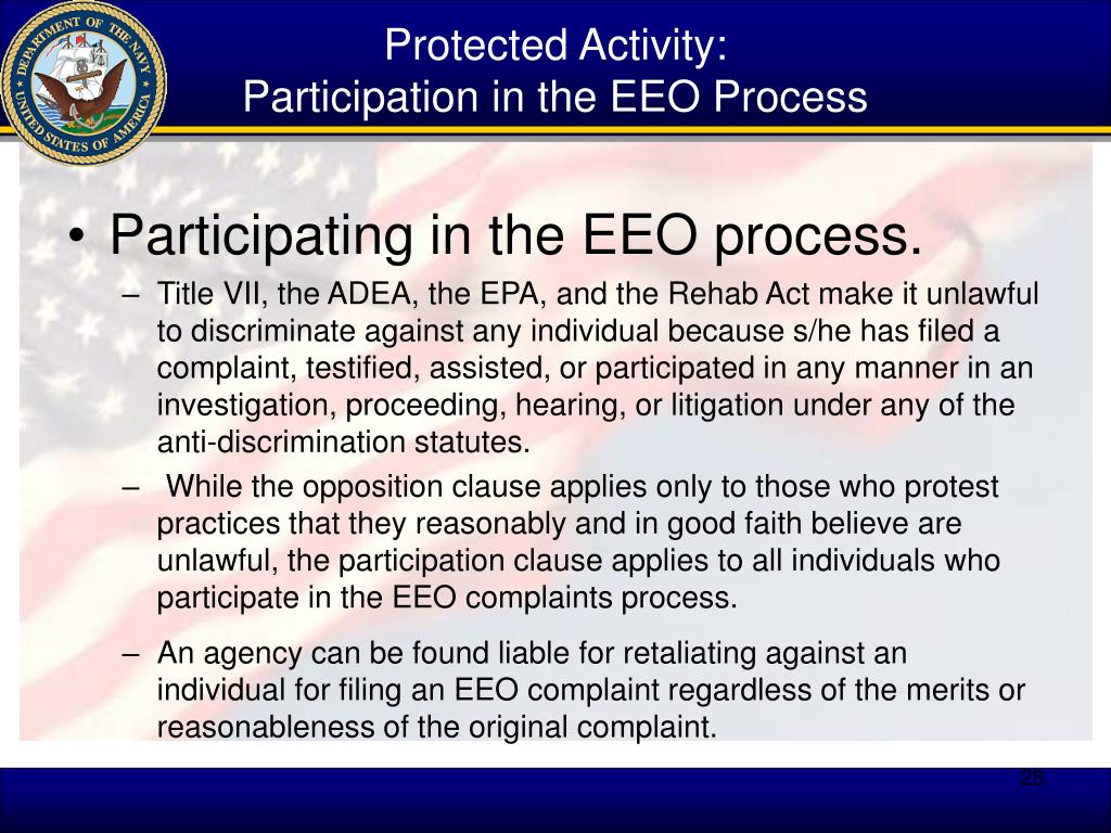 PPT - Prepared by: Naval Office of EEO Complaints Management ...