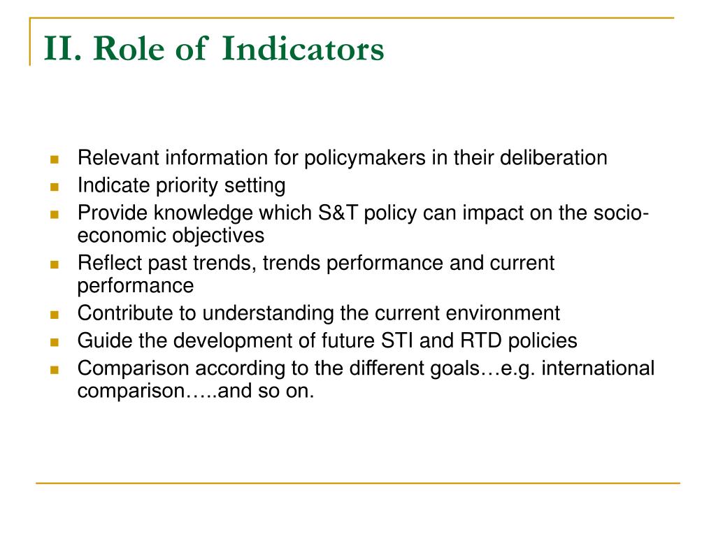 PPT - wbc-inco Training Workshop:ERA Indicators and WBC 2 -3 October ...