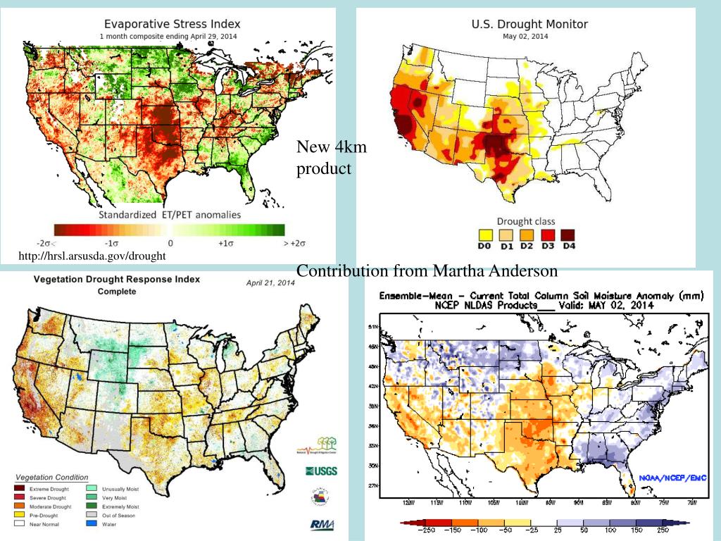 PPT - North American Drought Briefing for April 2014 and February ...