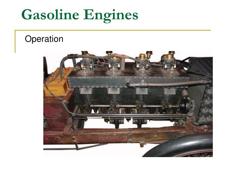 PPT - Gasoline Engines PowerPoint Presentation, free download - ID:3532811