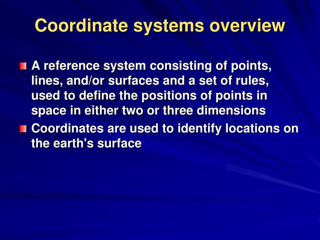 PPT - Coordinate Systems and Projections PowerPoint Presentation, free ... PPT - Coordinate Systems and Projections PowerPoint Presentation, free ...
