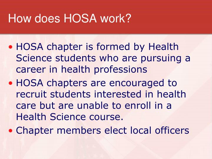 PPT - HOSA PowerPoint Presentation - ID:3534430