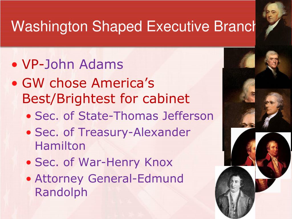 PPT - Washington Heads the New Government PowerPoint Presentation, free ...