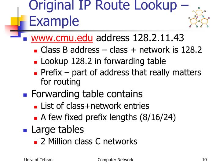 PPT - Packet forwarding PowerPoint Presentation - ID:3534700