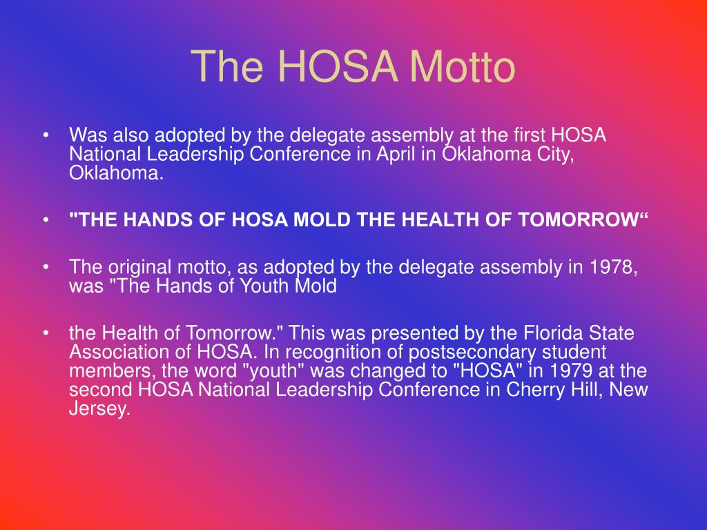 PPT - Health Occupation Students of America PowerPoint Presentation ...