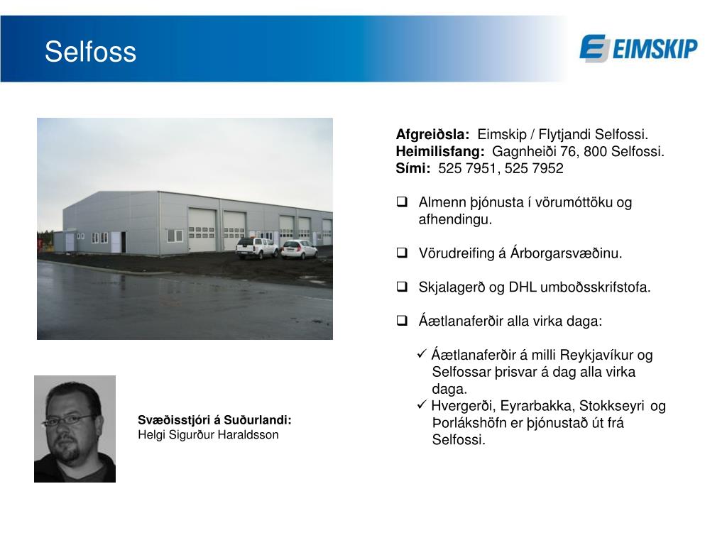 PPT - Eimskip Flytjandi Innanlandsflutningar PowerPoint Presentation ...