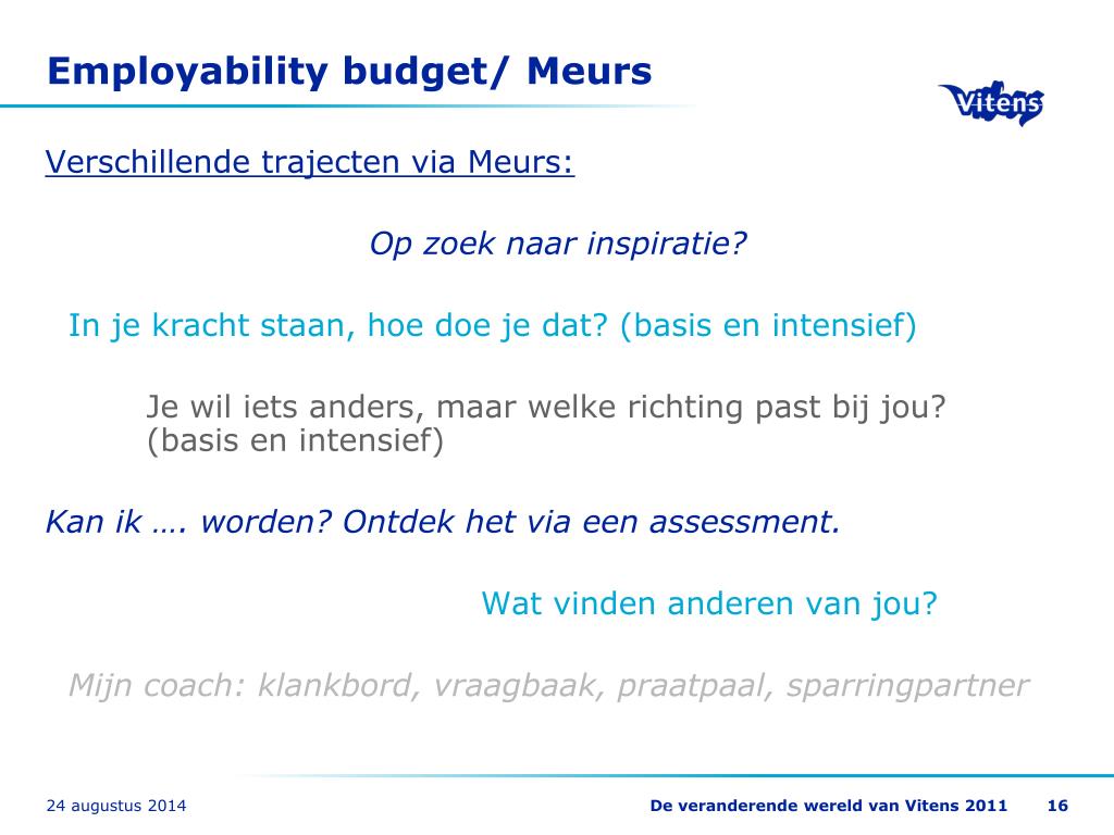 PPT - De veranderende wereld van Vitens PowerPoint Presentation, free ...