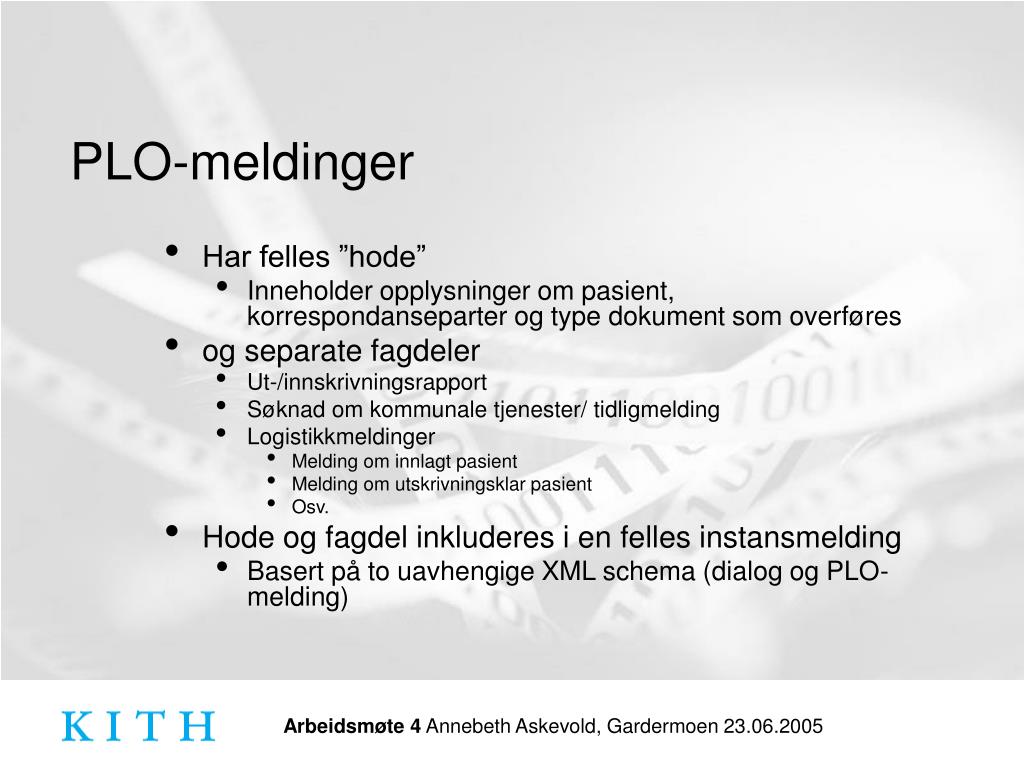 PPT - Arbeidsmøte 4 Dialogmelding Annebeth Askevold, sjefrådgiver ...