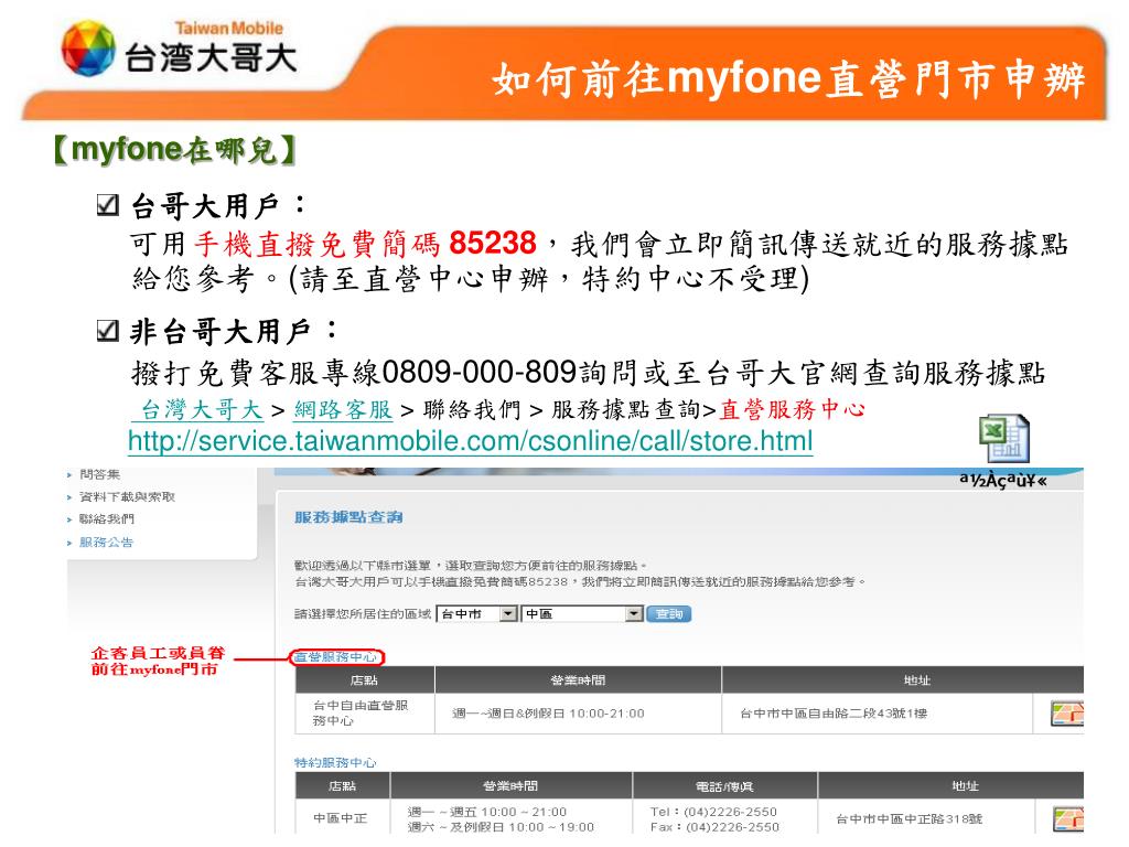 PPT - 華南金控工會會員專案 至 myfone 直營門市申辦作業說明 PowerPoint Presentation - ID:3535947