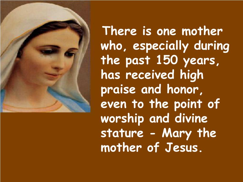 PPT - Mary, Mother of Jesus PowerPoint Presentation, free download - ID ...