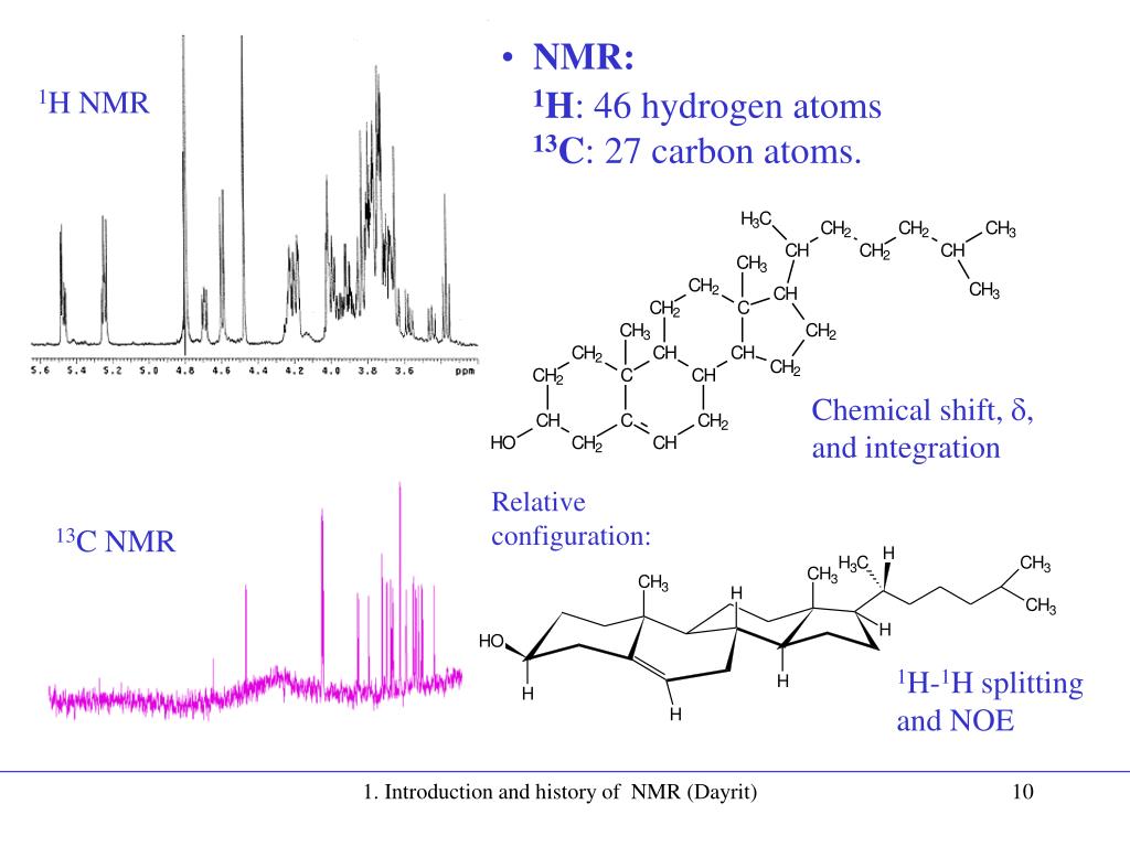 PPT - Ch 235.42: Advanced Analytical Chemistry: NMR Rene Angelo S ...