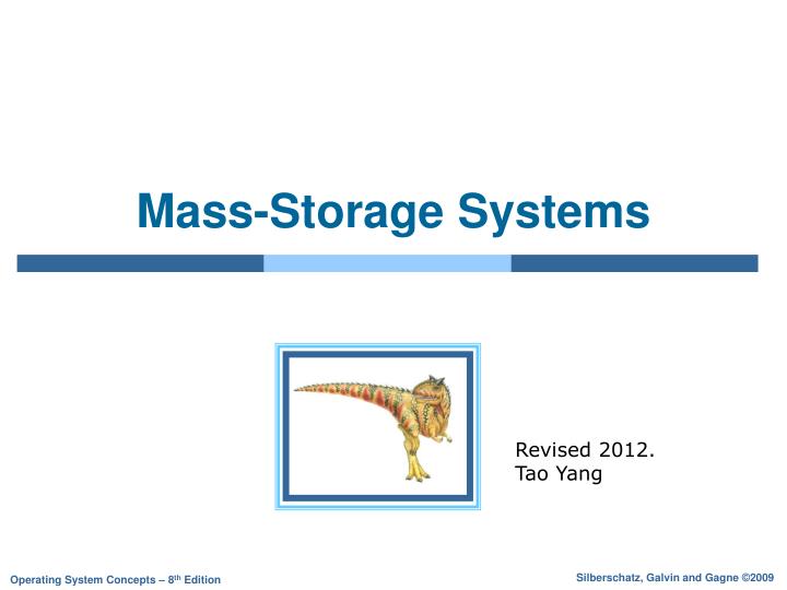 PPT - Mass-Storage Systems PowerPoint Presentation, free download - ID ...