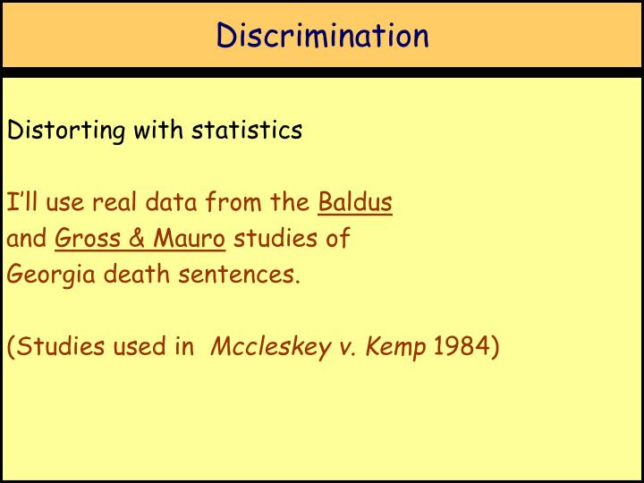 PPT - Discrimination PowerPoint Presentation, free download - ID:3538332