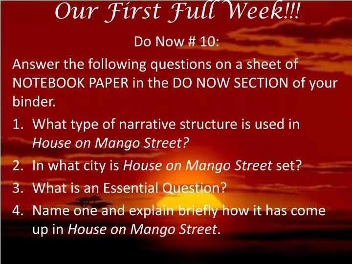 PPT - Our First Full Week!!! PowerPoint Presentation, free download ...