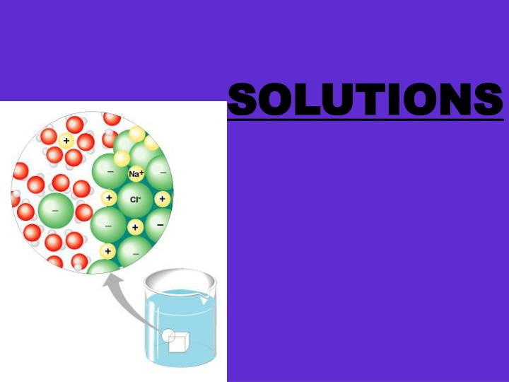 PPT - SOLUTIONS PowerPoint Presentation, free download - ID:3538991