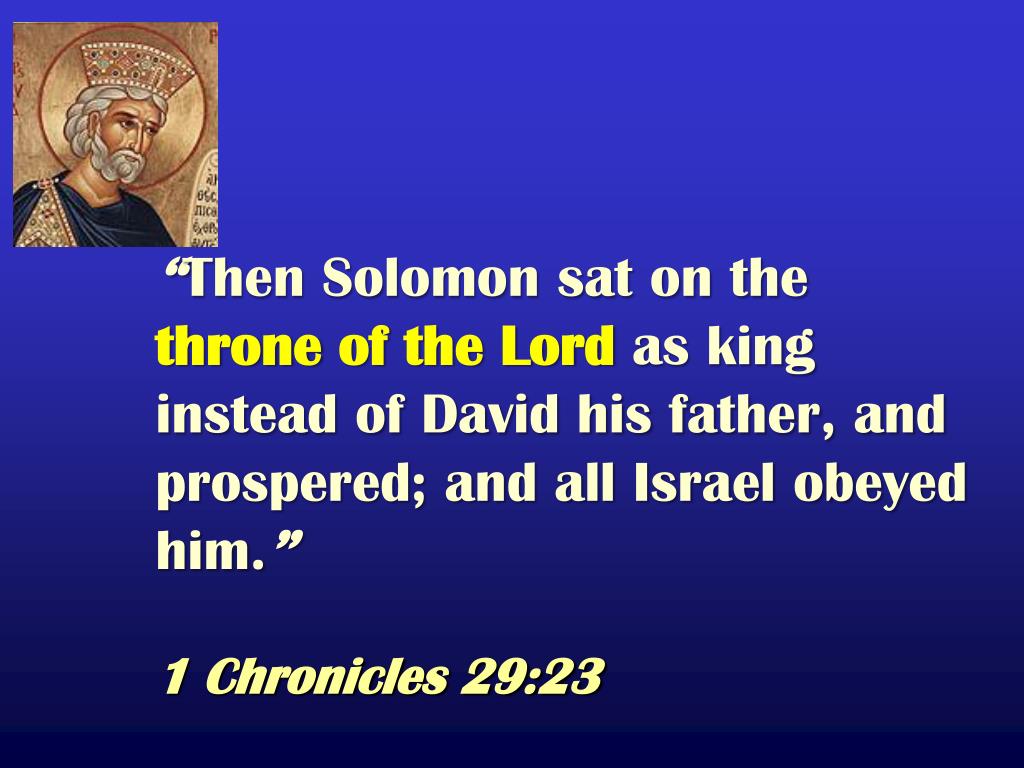 PPT - Israel’s National Promises “The Throne of David” PowerPoint ...
