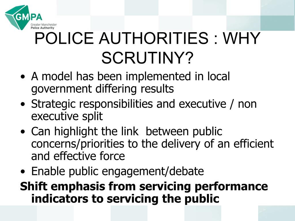 PPT - GREATER MANCHESTER POLICE AUTHORITY PowerPoint Presentation, free ...