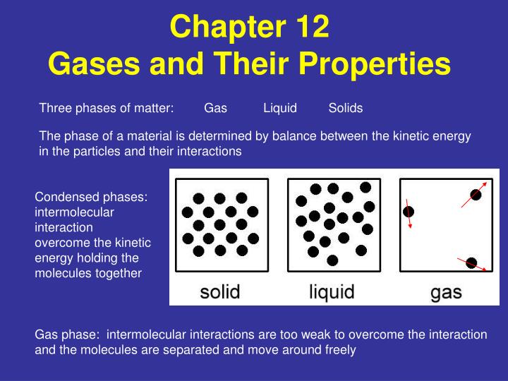PPT - Chapter 12 Gases and Their Properties PowerPoint Presentation ...