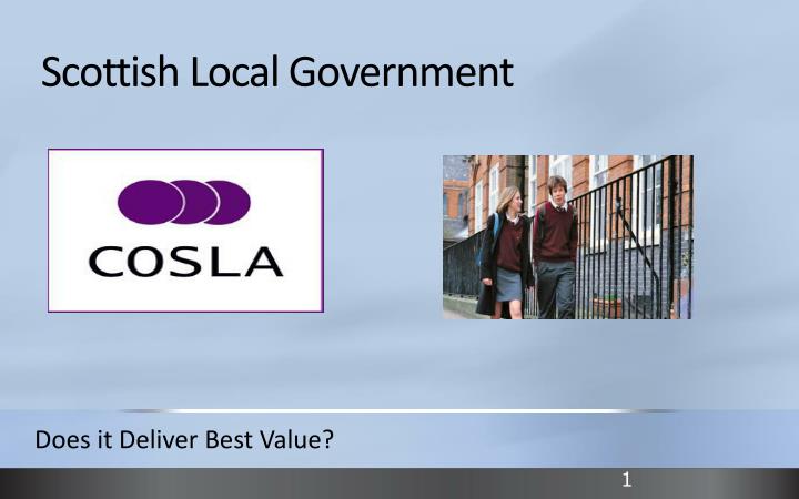 PPT - Scottish Local Government PowerPoint Presentation, free download ...