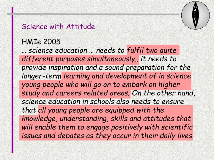 PPT - Science with Attitude PowerPoint Presentation, free download - ID ...