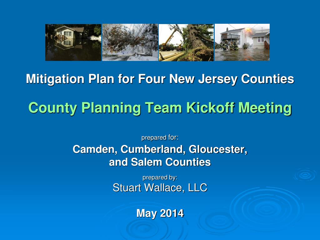 PPT - Mitigation Plan for Four New Jersey Counties County Planning Team ...