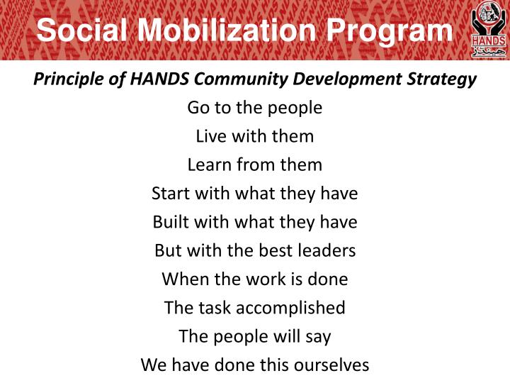 PPT - Social Mobilization Program PowerPoint Presentation - ID:3540544