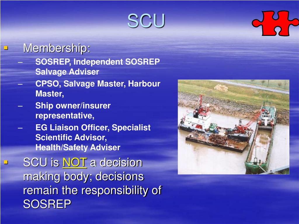 PPT - Organisation of oil spill response in the UK – The National ...