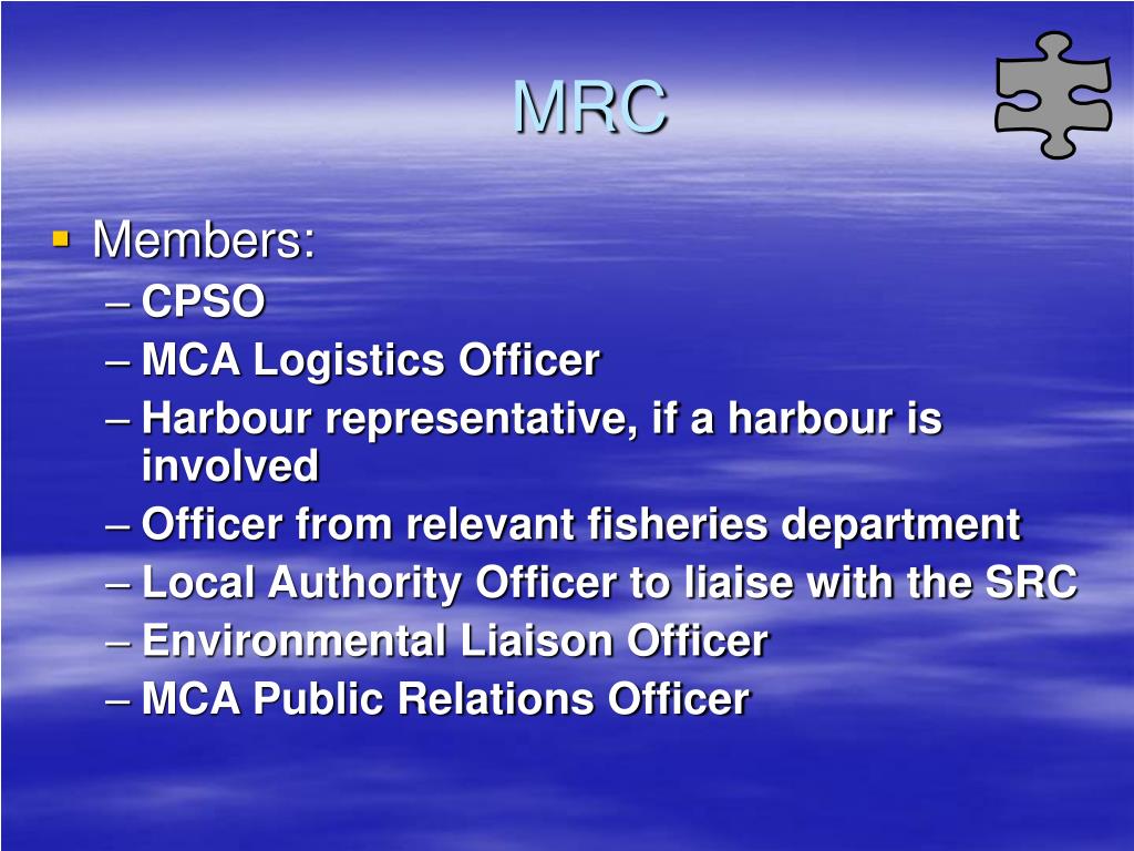 PPT - Organisation of oil spill response in the UK – The National ...