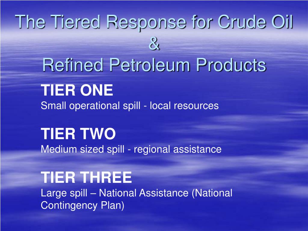 PPT - Organisation of oil spill response in the UK – The National ...