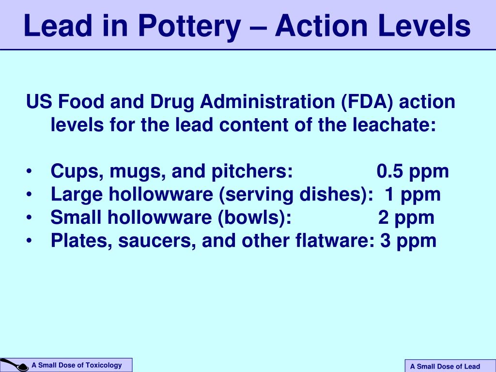 PPT - Should the CDC Lower the Blood lead action lever from 10 to 2 mcg ...