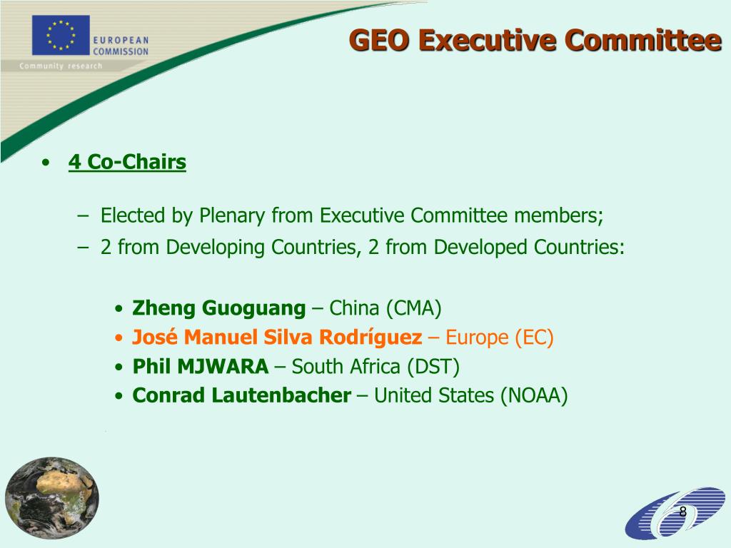 PPT - Gilles OLLIER Head of Sector EUROPEAN COMMISSION Earth ...