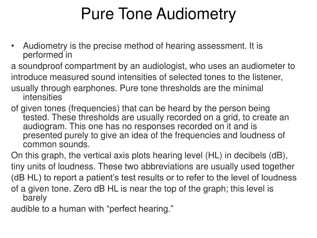 PPT - ANATOMY AND PHYSIOLOGY OF THE EXTERNAL EAR, MIDDLE EAR AND INNER ...