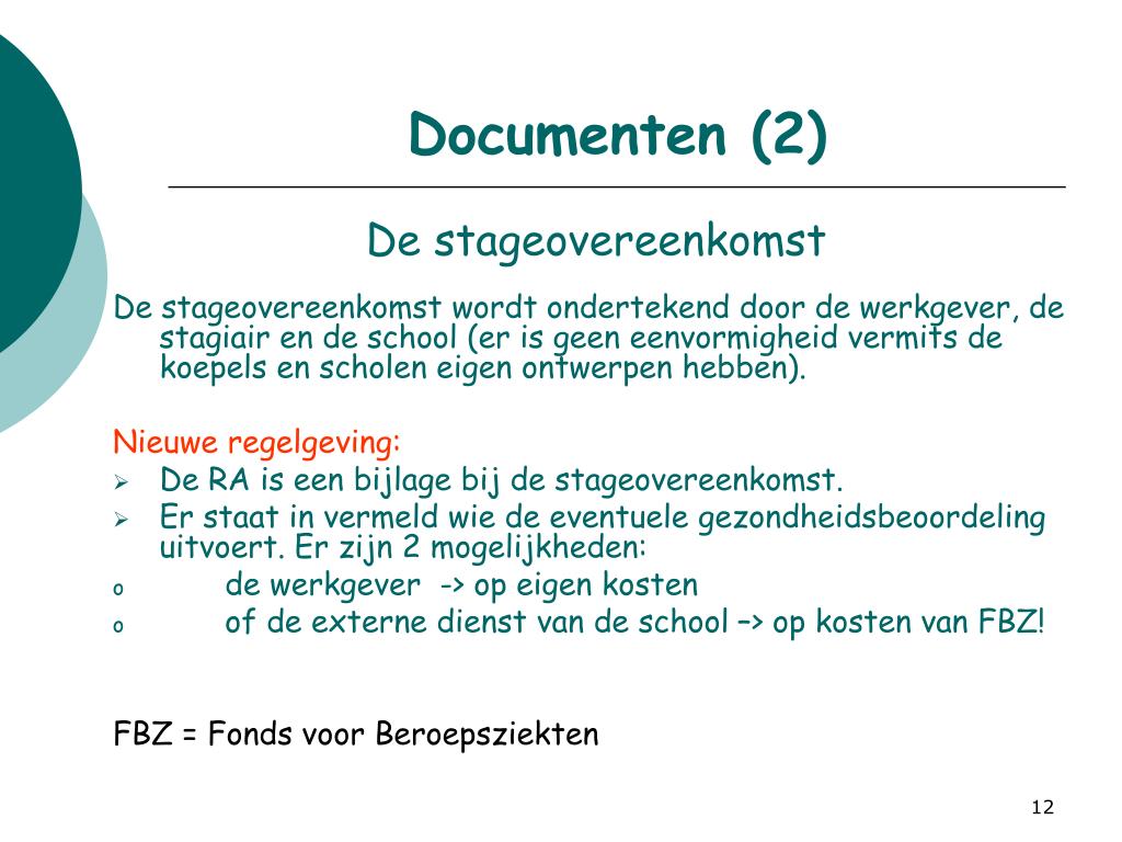 PPT - Stages voor leerlingen, studenten en cursisten PowerPoint ...