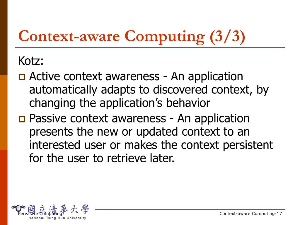 PPT - Context-aware Computing: Basic Concepts PowerPoint Presentation ... PPT - Context-aware Computing: Basic Concepts PowerPoint Presentation ...