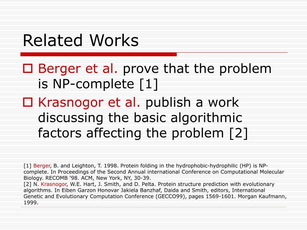 Ppt Protein Structure Prediction On A Lattice Model Via Multimodal