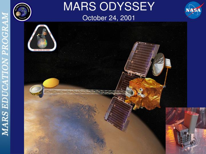 PPT - MARS ODYSSEY October 24, 2001 PowerPoint Presentation, free ...