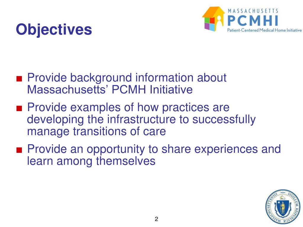 PPT - Patient-Centered Medical Homes: Managing Patient Transitions of ...